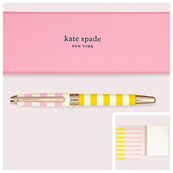 kate spade | Office | Nwtkate Spadeballpoint Pen Spiral Notebook | Poshmark